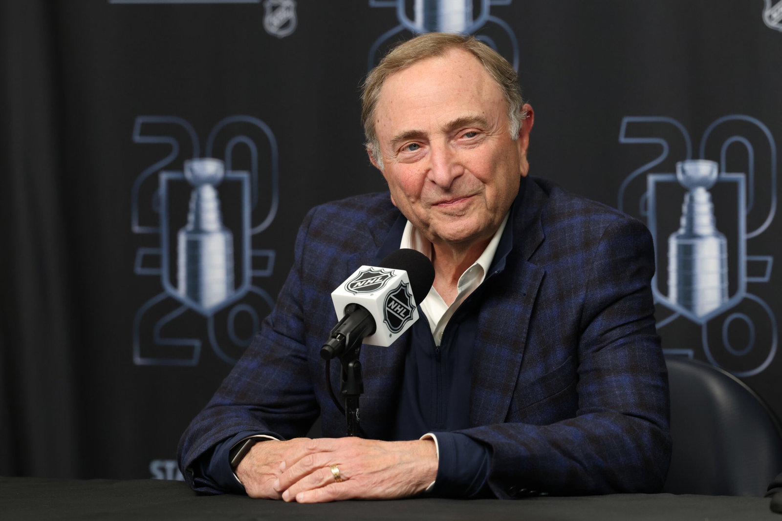Gary Bettman Keeps Focus on NHL Future as Retirement Questions Persist ...